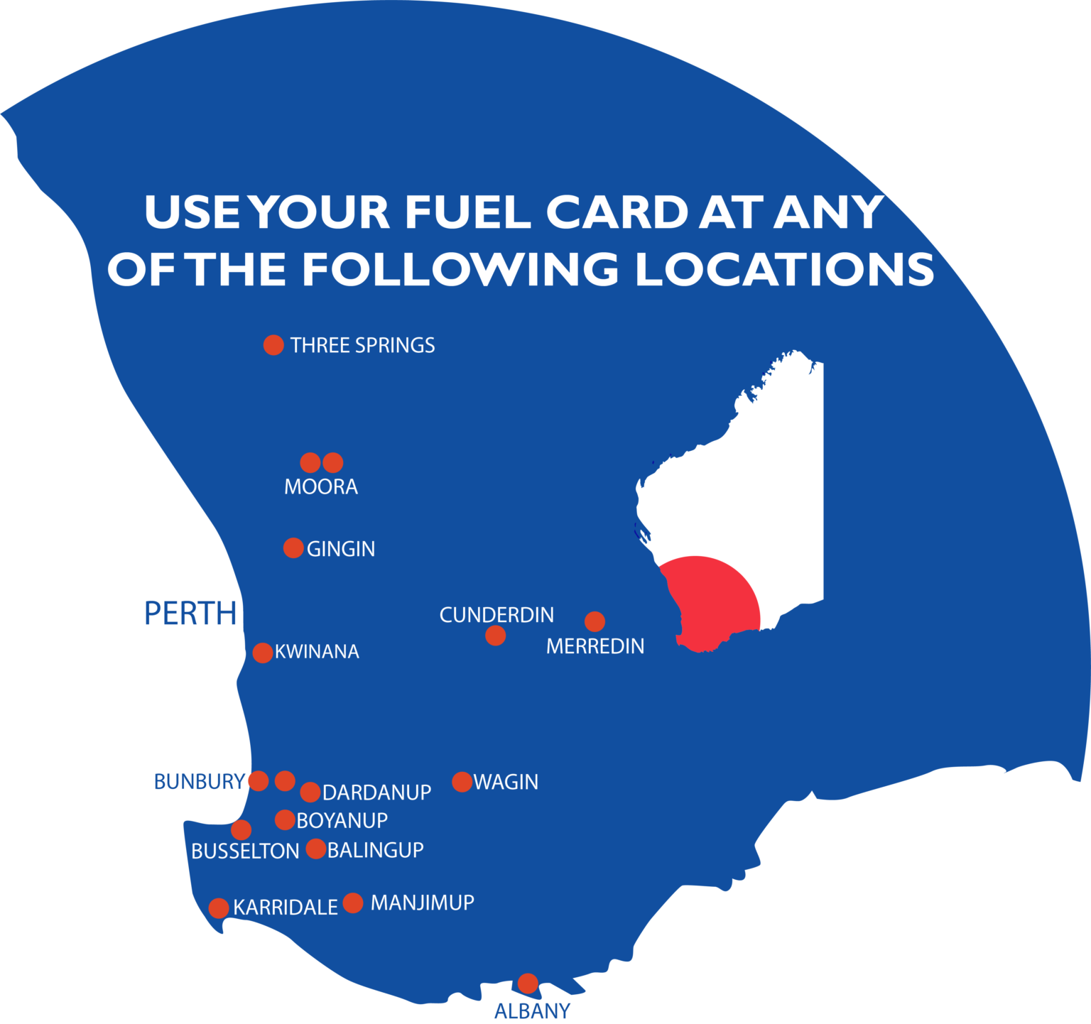 A Fuel Distributors of WA fuel card is the convenient way to fill up.